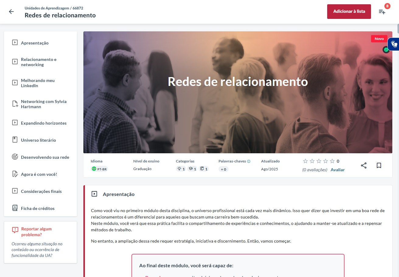 Universo Profissional: como aplicar a disciplina em sua instituição ...